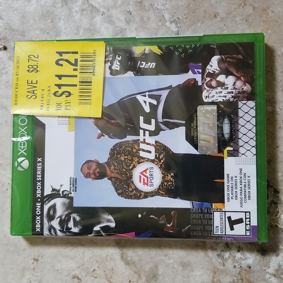 Xbox | Video Games & Consoles | Ufc 4 Xbox One Game Nwts | Poshmark